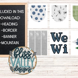 Mountain Adventure Classroom Decor Bundle: Teacher Resources (digital ...