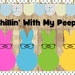 Chillin' With My Peeps Printable Easter Classroom Bulletin Board Kit ...