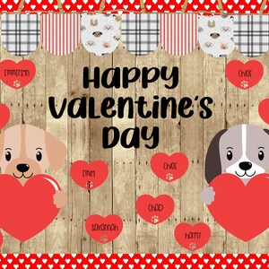 EDITABLE Valentine's Day Classroom Bulletin Board Kit With 3 Different ...