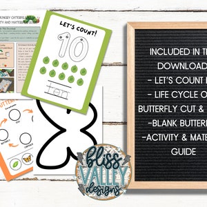 The Very Hungry Caterpillar Preschool Homeschool Activity Pack ...