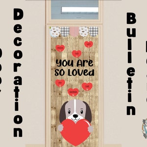 EDITABLE Valentine's Day Classroom Bulletin Board Kit With 3 Different ...