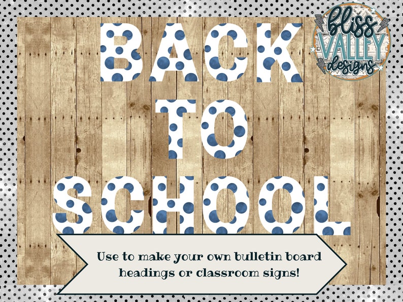 Mountain Adventure Themed Printable Bulletin Board Letter Set ...
