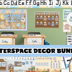 Editable Pastel Outerspace Birthday Display Printable Classroom ...