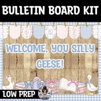 Silly Goose Summer Bulletin Board Kit (digital Download) - Etsy