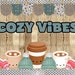 Cozy Vibes Winter Classroom Bulletin Board Kit: Coffee, Cocoa (digital ...