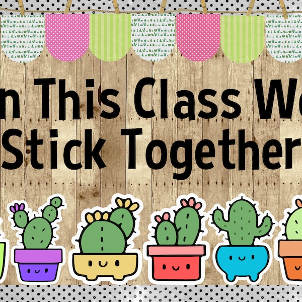 Cactus Bulletin Board - Etsy