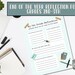End of the Year Reflection Grades 2-5 Worksheet / Morning Work ...