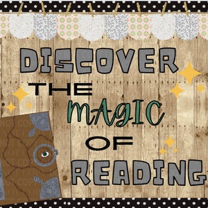 Reading is Magical Halloween Bulletin Board Kit: Classroom Door ...