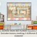 Spring Classroom Bulletin Board Kit: Retro Pastel Flowers (printable ...