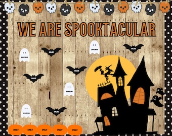 Halloween Bulletin Board - Etsy