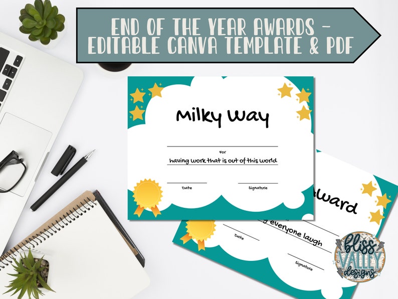 End of the School Year Candy Awards for Students / Classroom Printable ...