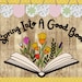 Spring Into A Good Book Printable Classroom Bulletin Board Kit | Door ...
