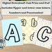 Mountain Adventure Themed Printable Bulletin Board Letter Set ...