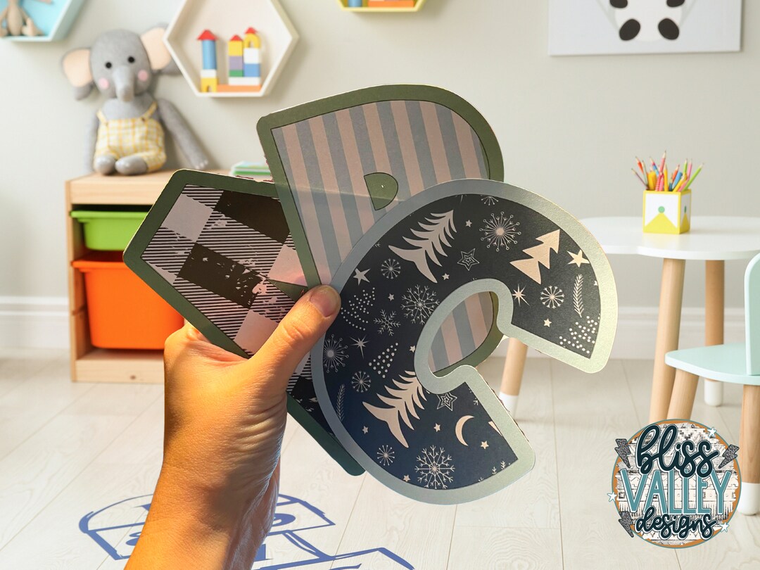 Bulletin Board Letters | PNG | Winter Classroom Decor | Christmas ...