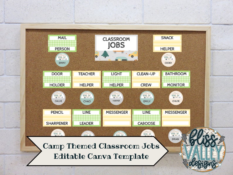 Camping Classroom Decor Bundle Camp Classroom Theme - Etsy