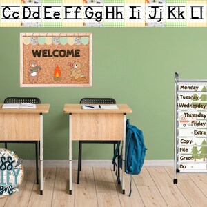 Camp Theme Alphabet Posters / Printable / Classroom Decor / Classroom ...