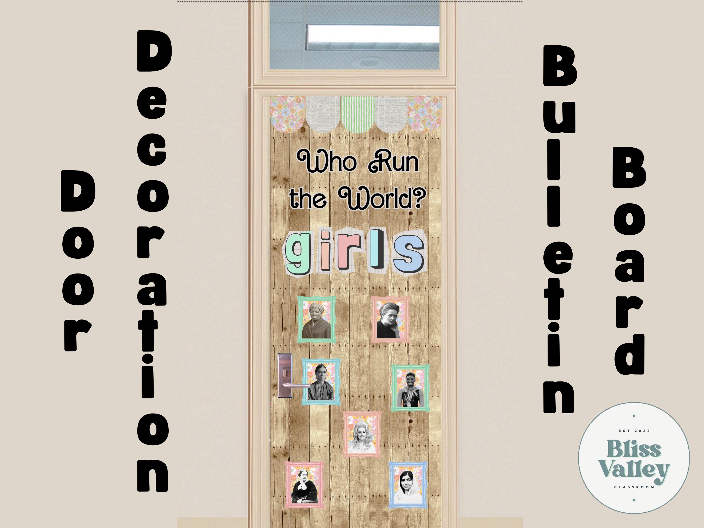 Women's History Month Bulletin Board Kit: Classroom Decor (digital ...