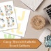 Camp Themed Printable Bulletin Board Letter Set / Digital Download ...