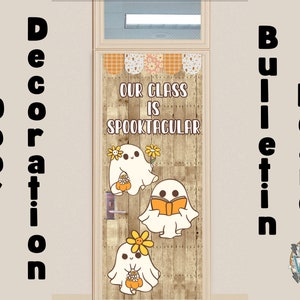 Our Class is Spooktacular Retro Fall Classroom Bulletin Board Kit ...