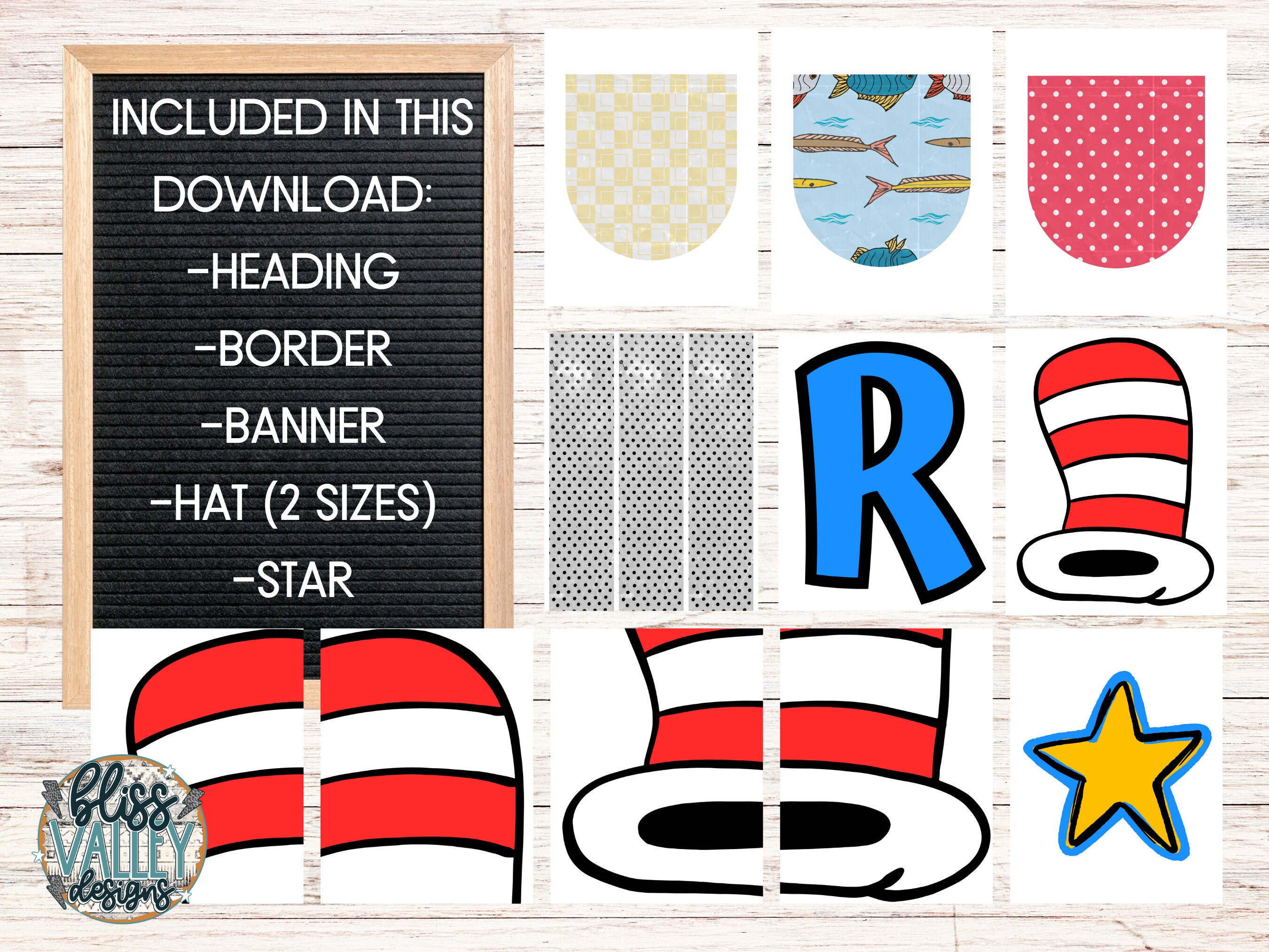 March Reading Month Bulletin Board Kit: Classroom Door Decor (digital ...