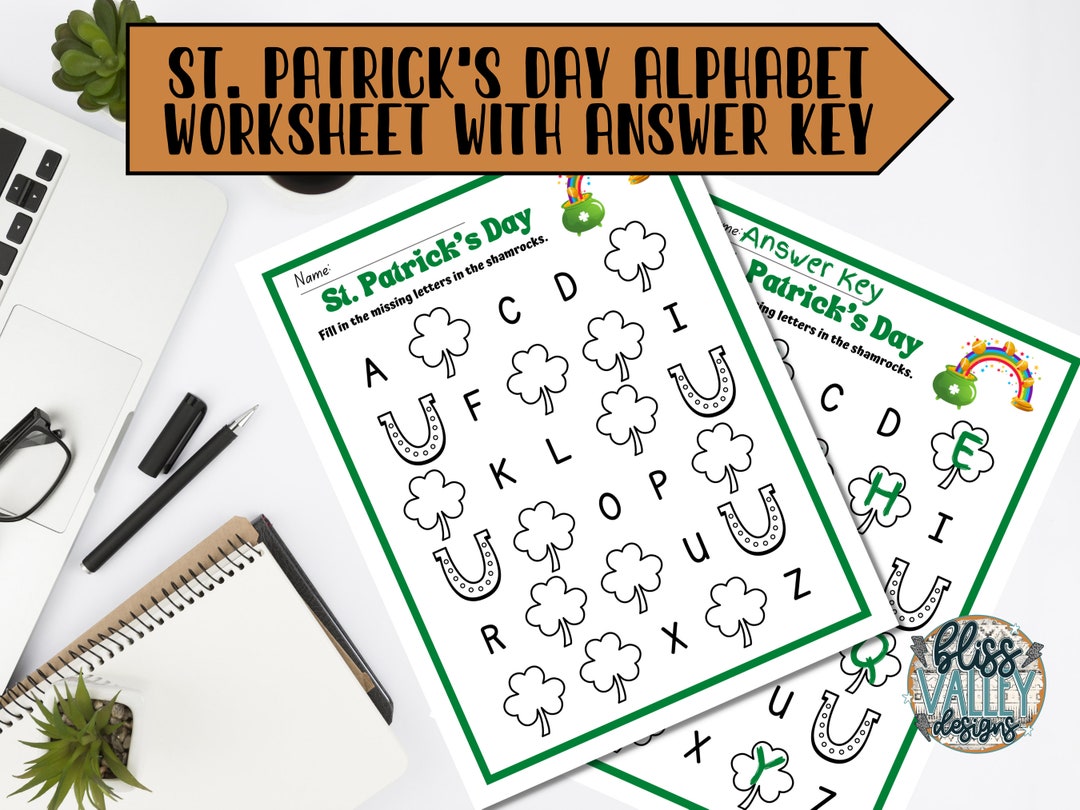 St. Patrick's Day / Morning Work / Homeschool / Party Games / Worksheet ...