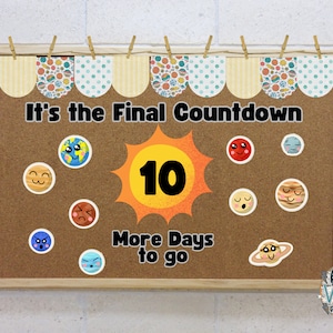 It's the Final Countdown Summer Printable Classroom Bulletin Board Kit ...