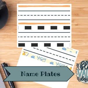 Science Desk Name Plates Printable | Teacher Resources | Homeschool ...