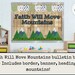 Faith Will Move Mountains Classroom Bulletin Board Kit (digital ...