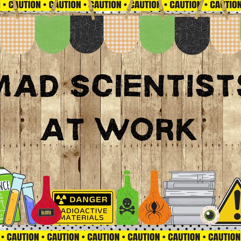 Mad Scientist Decor - Etsy