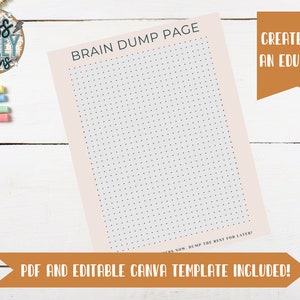 Editable Printable ADHD Daily Focus Planner for Adults, Children, and ...