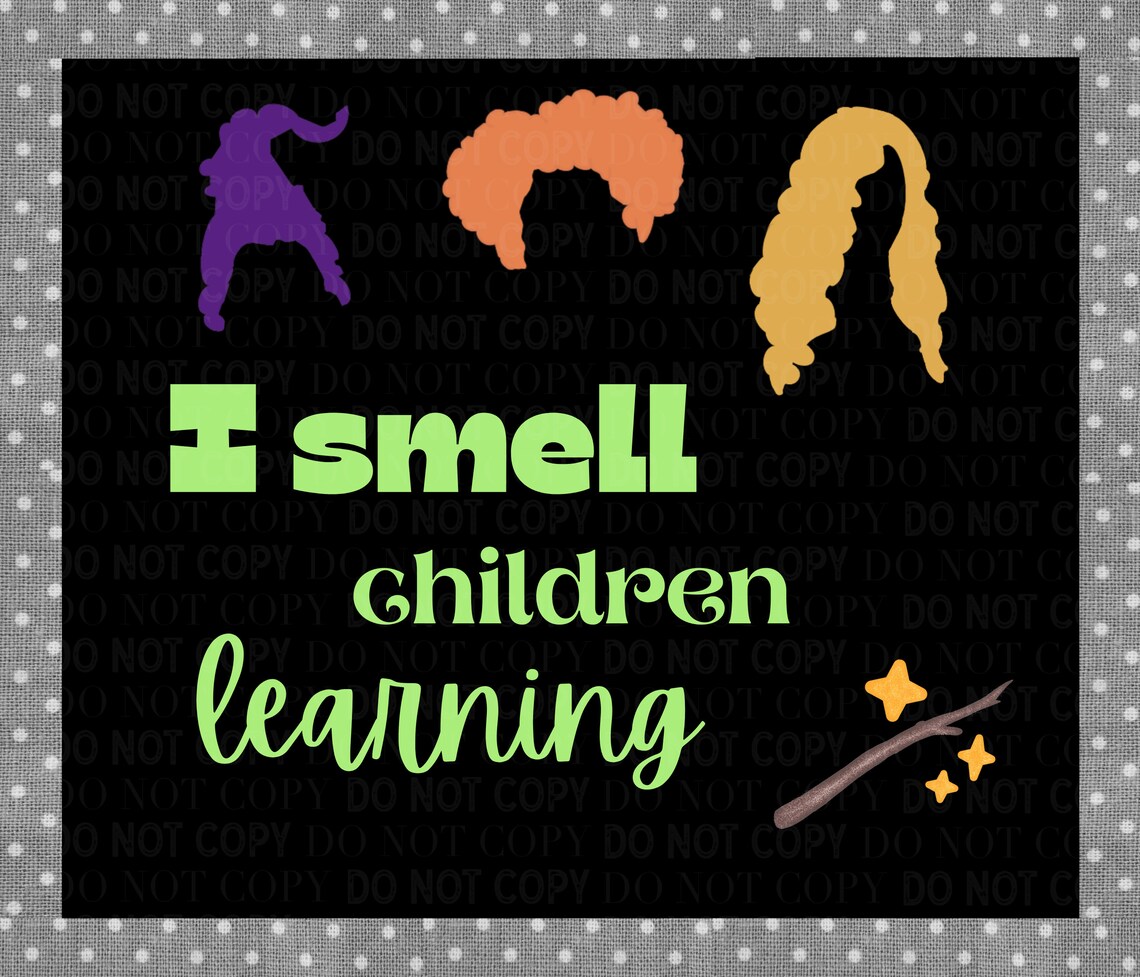 I Smell Children Learning Classroom Bulletin Board Kit | Fall ...