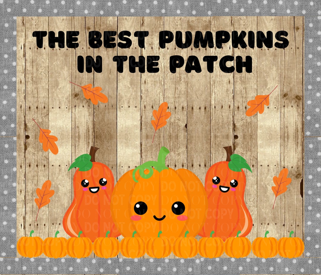 The Best Pumpkins in the Patch Classroom Bulletin Board Kit | Fall ...
