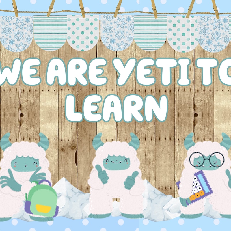 Yeti Door Decoration - Etsy