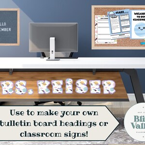 Editable Pastel Outerspace Class Theme Printable Classroom Decor Bundle ...