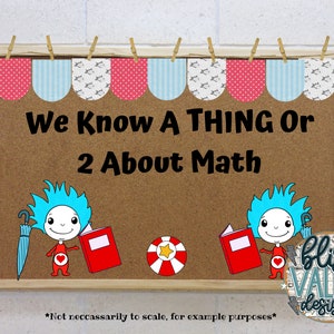 We Know a Thing or 2 About Reading or Math March is Reading Month ...