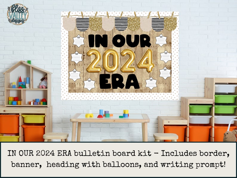 In Our 2024 Era New Years Winter Classroom Bulletin Board Kit - Etsy UK