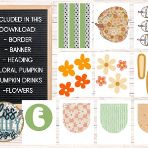 In Our Fall Era Pumpkin Spice Classroom Bulletin Board Kit | Fall ...