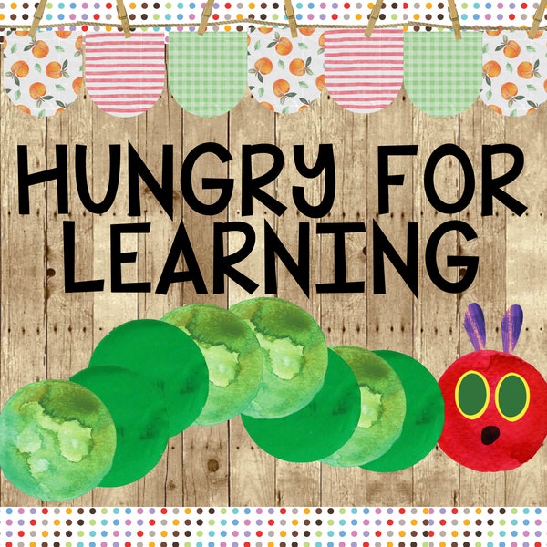 The Very Hungry Caterpillar Door Decor - Etsy