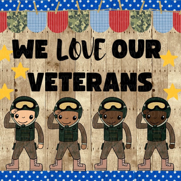 Veterans Day Decor - Etsy