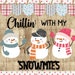 Chillin' With My Snowmies Classroom Winter Bulletin Board Kit and ...