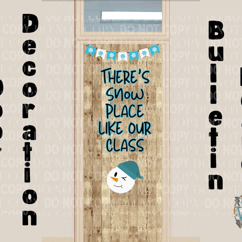 Winter Door Decor - Etsy