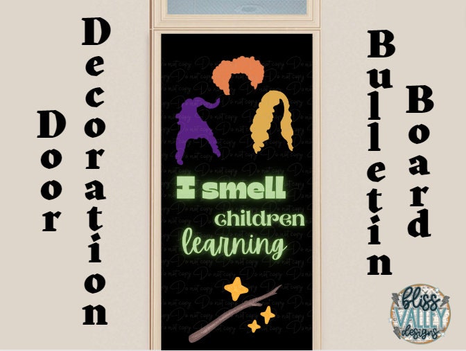 I Smell Children Learning Classroom Bulletin Board Kit | Fall ...