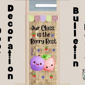 Our Class is the Berry Best Classroom Bulletin Board Kit | Door ...
