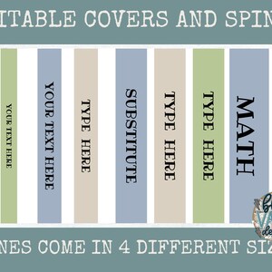 Mountain Adventure Editable Printable Binder Cover and Spines | Teacher ...