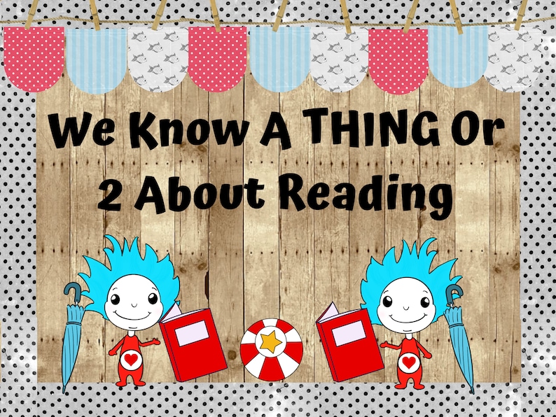 We Know a Thing or 2 About Reading or Math March is Reading Month ...