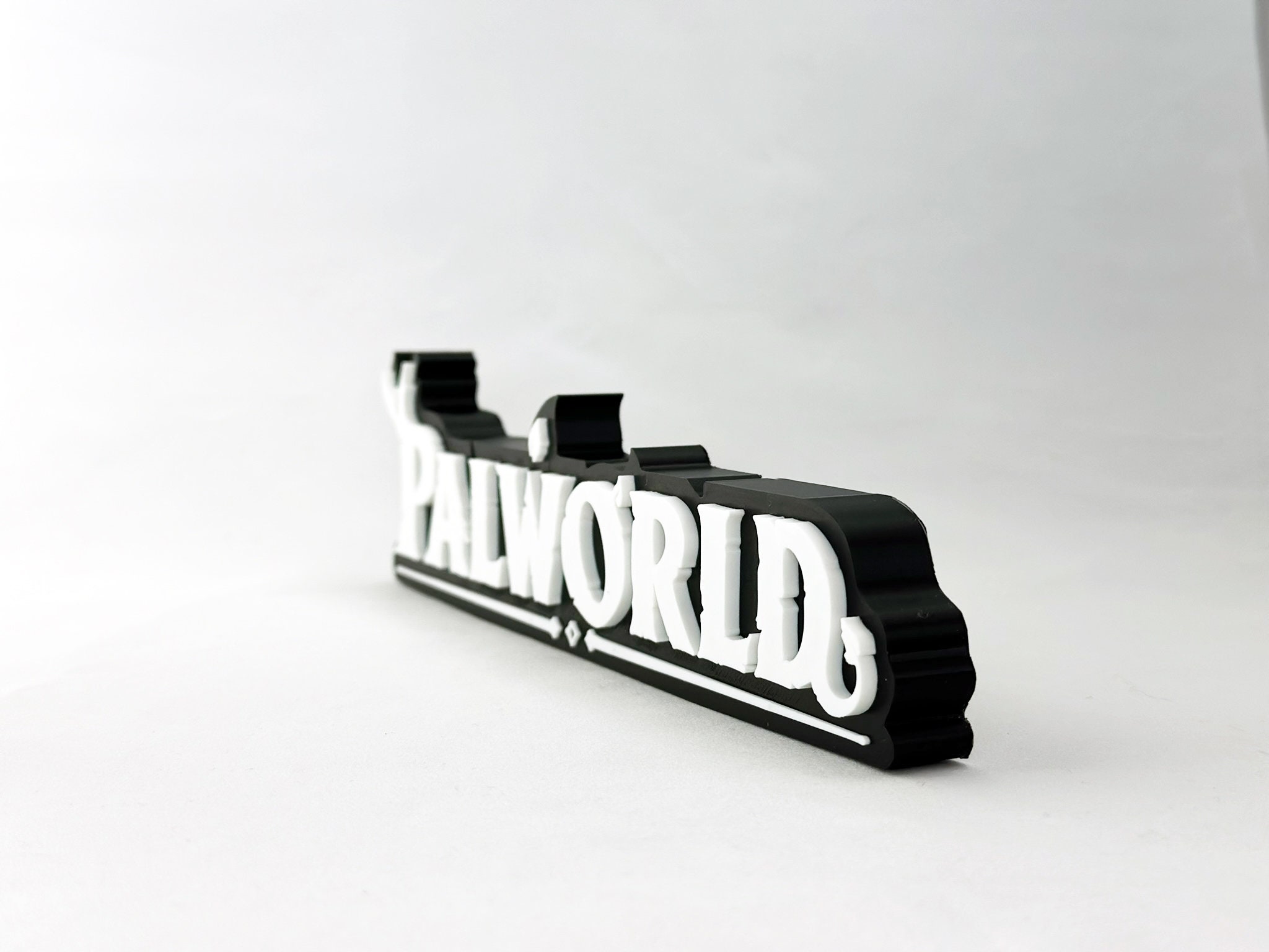 Palworld Logo 3D Display Sign 10 Custom Colors Desk and Shelf Display ...