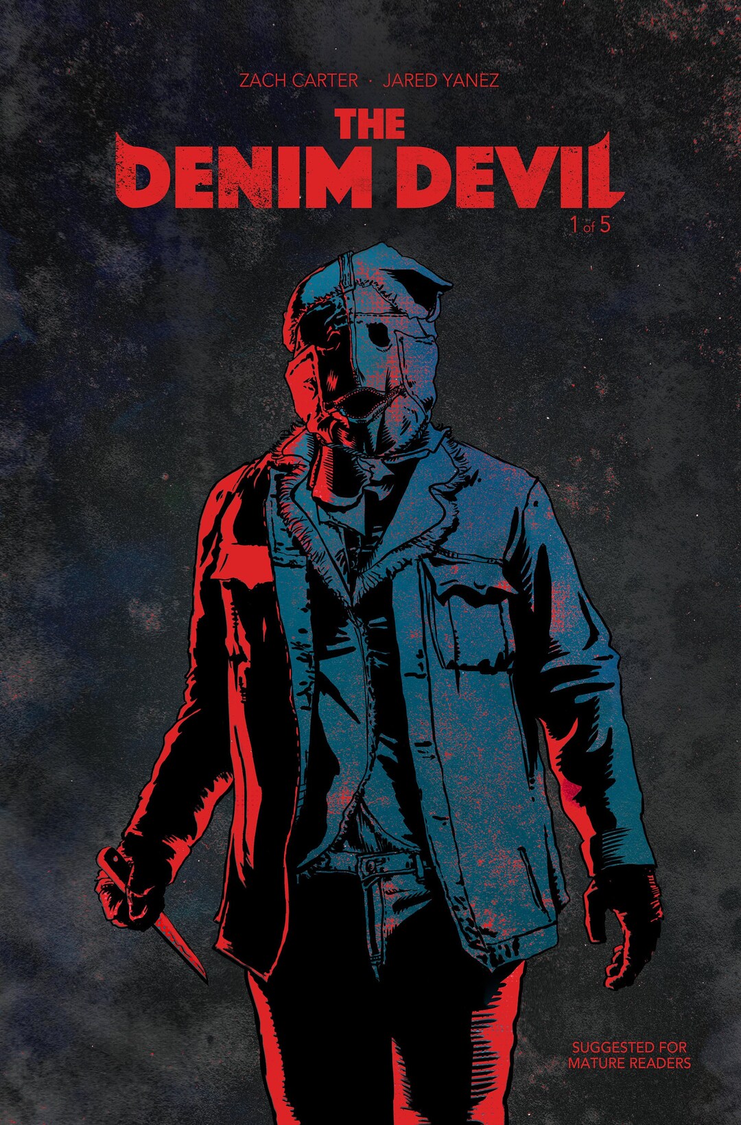 The Denim Devil #1 - DIGITAL - Indie Slasher Comedy Comic - Etsy