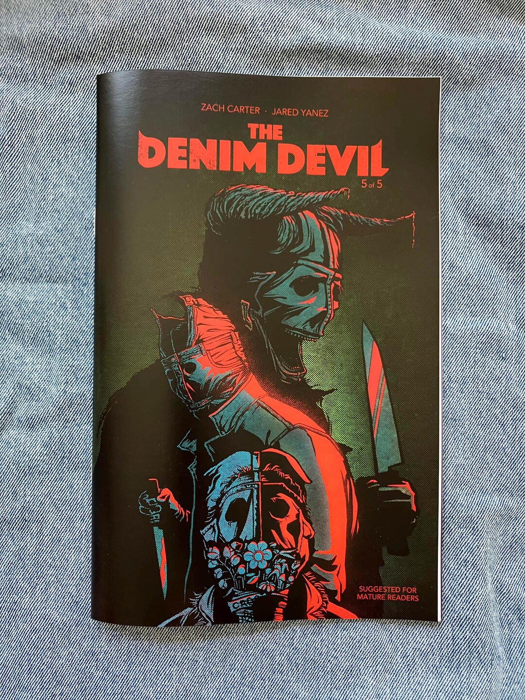 The Denim Devil #5 - PRINT - Slasher-comedy Comic Finale (limited to ...