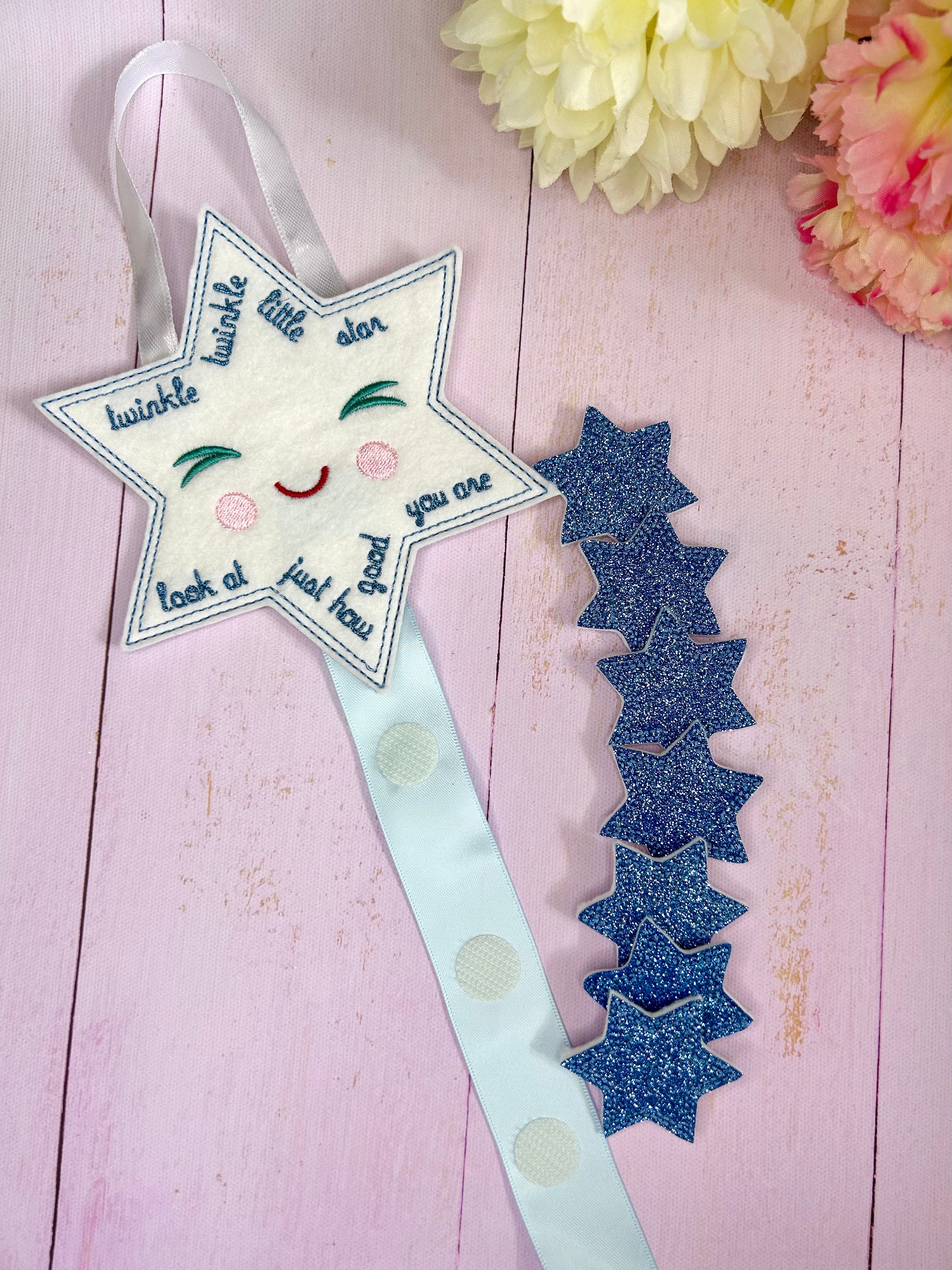 Behaviour Reward Velcro Star Chart for Children Reusable Pink - Etsy