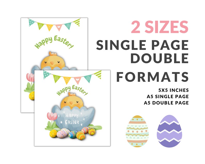 Printable Easter Greeting Card Digital Happy Easter Card Printable Card ...